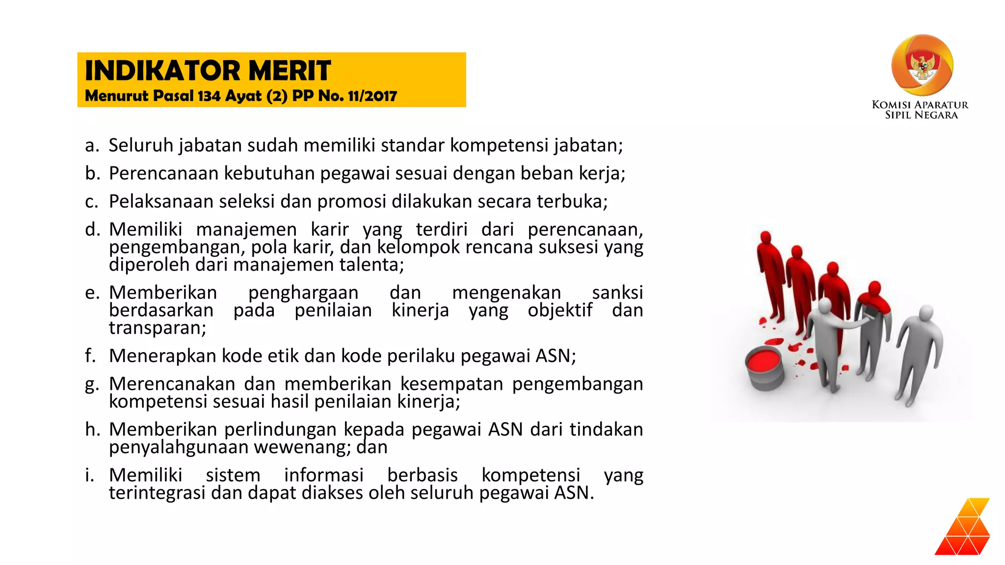 Pengukuran Indeks Penerapan Sistem Merit | PDF