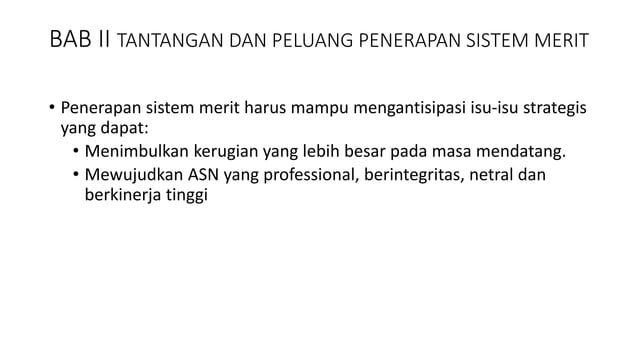 Pengukuran Indeks Penerapan Sistem Merit | PDF