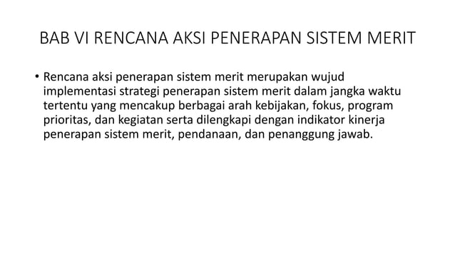 Pengukuran Indeks Penerapan Sistem Merit | PDF