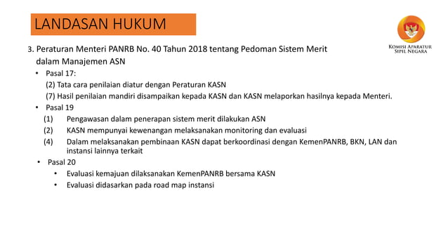 Pengukuran Indeks Penerapan Sistem Merit | PDF