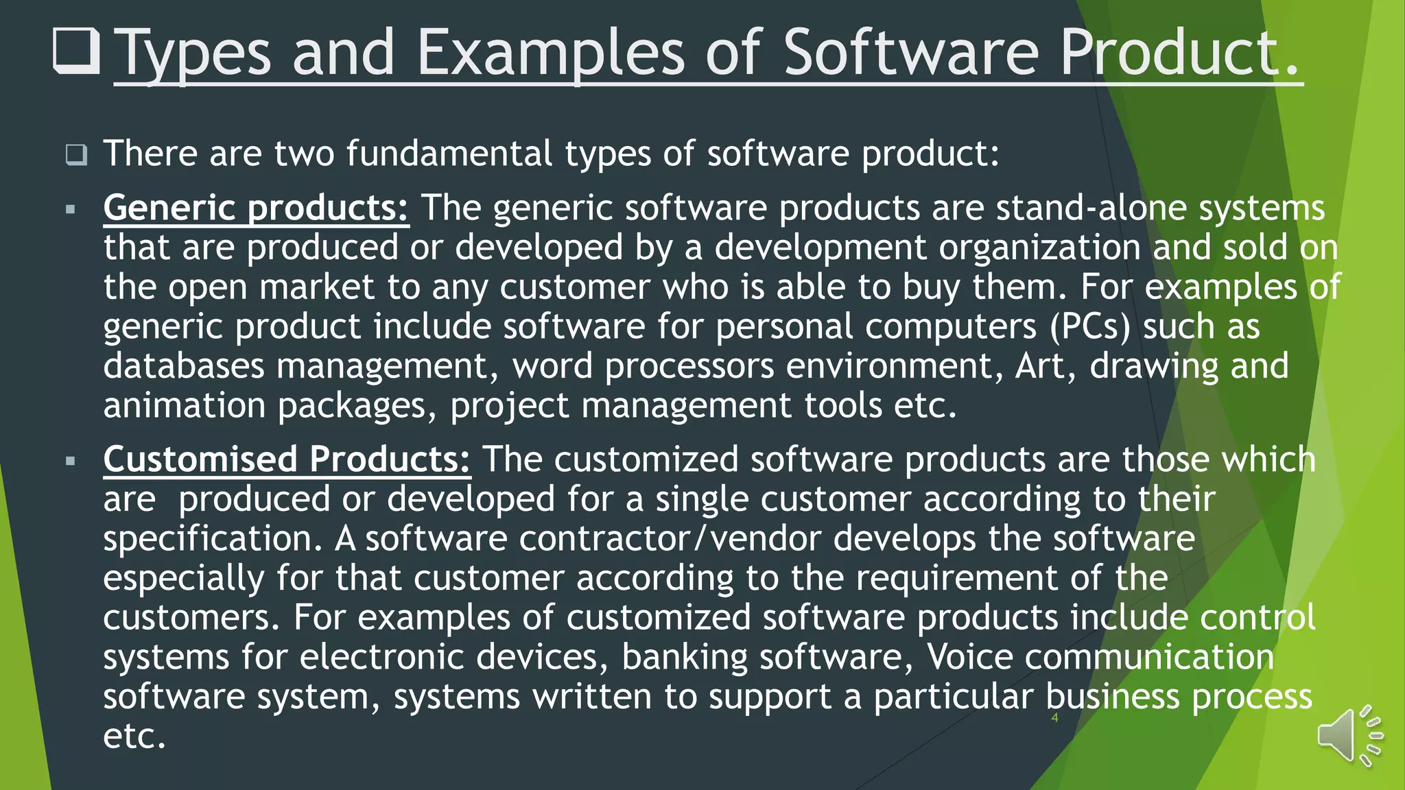 Software Product and Software Process | PPTX
