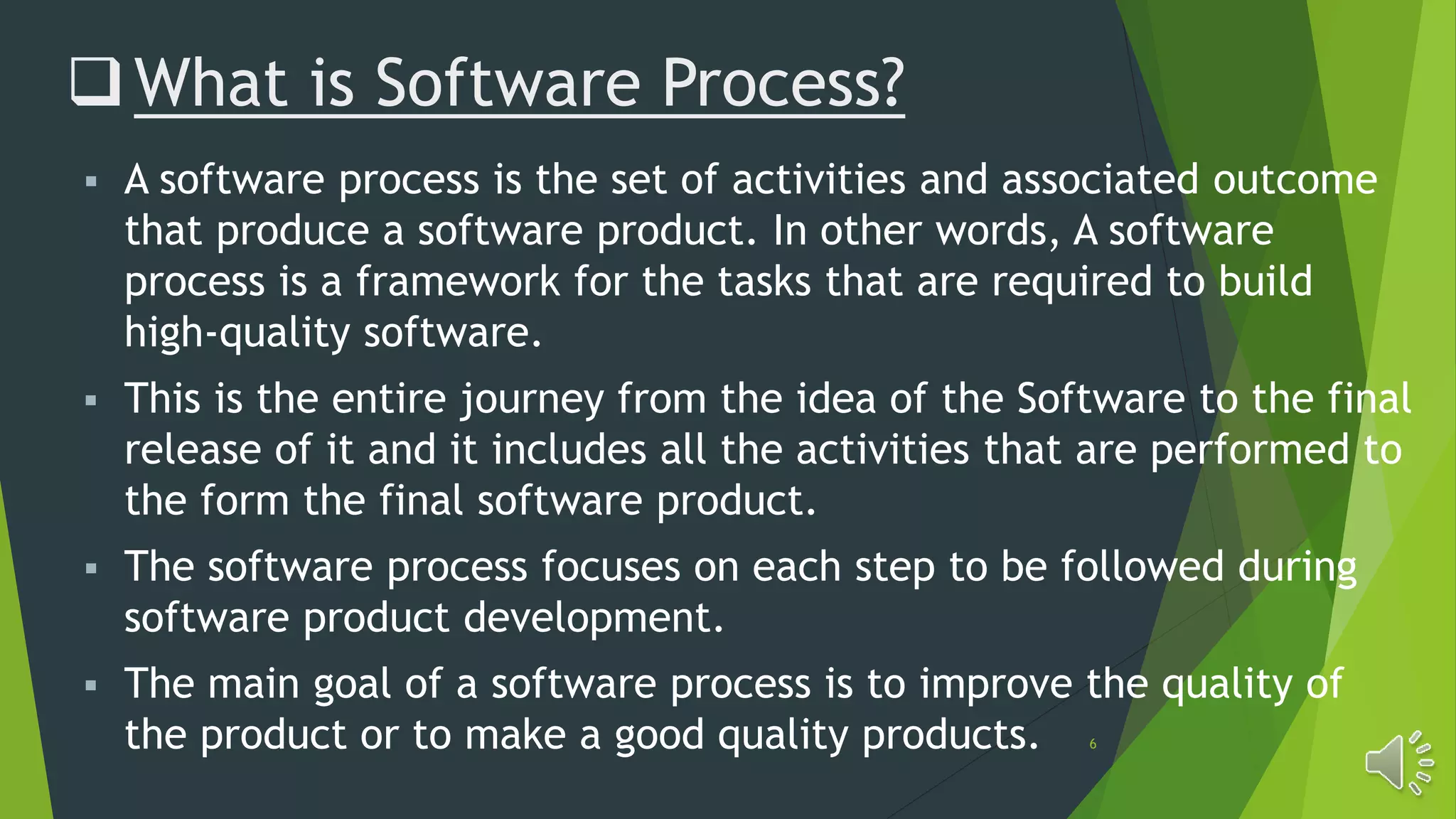 Software Product and Software Process | PPTX