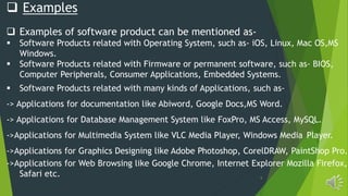 Software Product and Software Process | PPTX