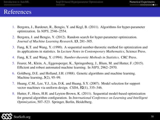 Automated Machine Learning via Sequential Uniform Designs | PDF | Programming Languages | Computing