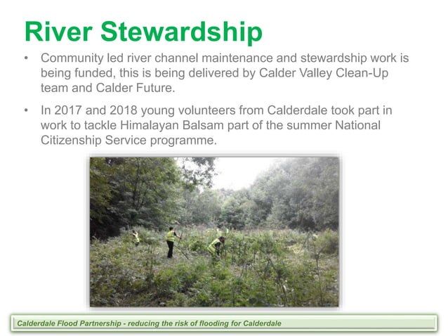 Calderdale Flood Action Plan Overview - October 2018 | PPT
