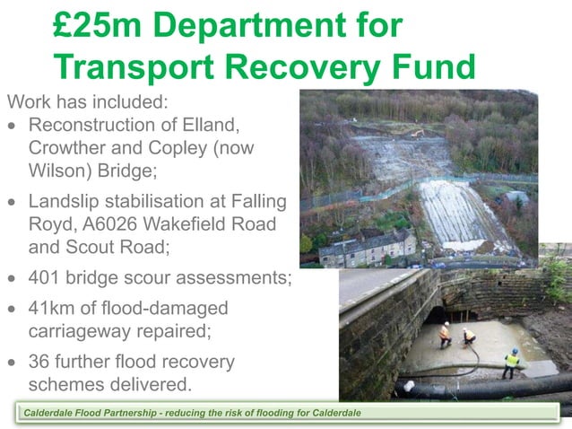 Calderdale Flood Action Plan Overview - October 2018 | PPT