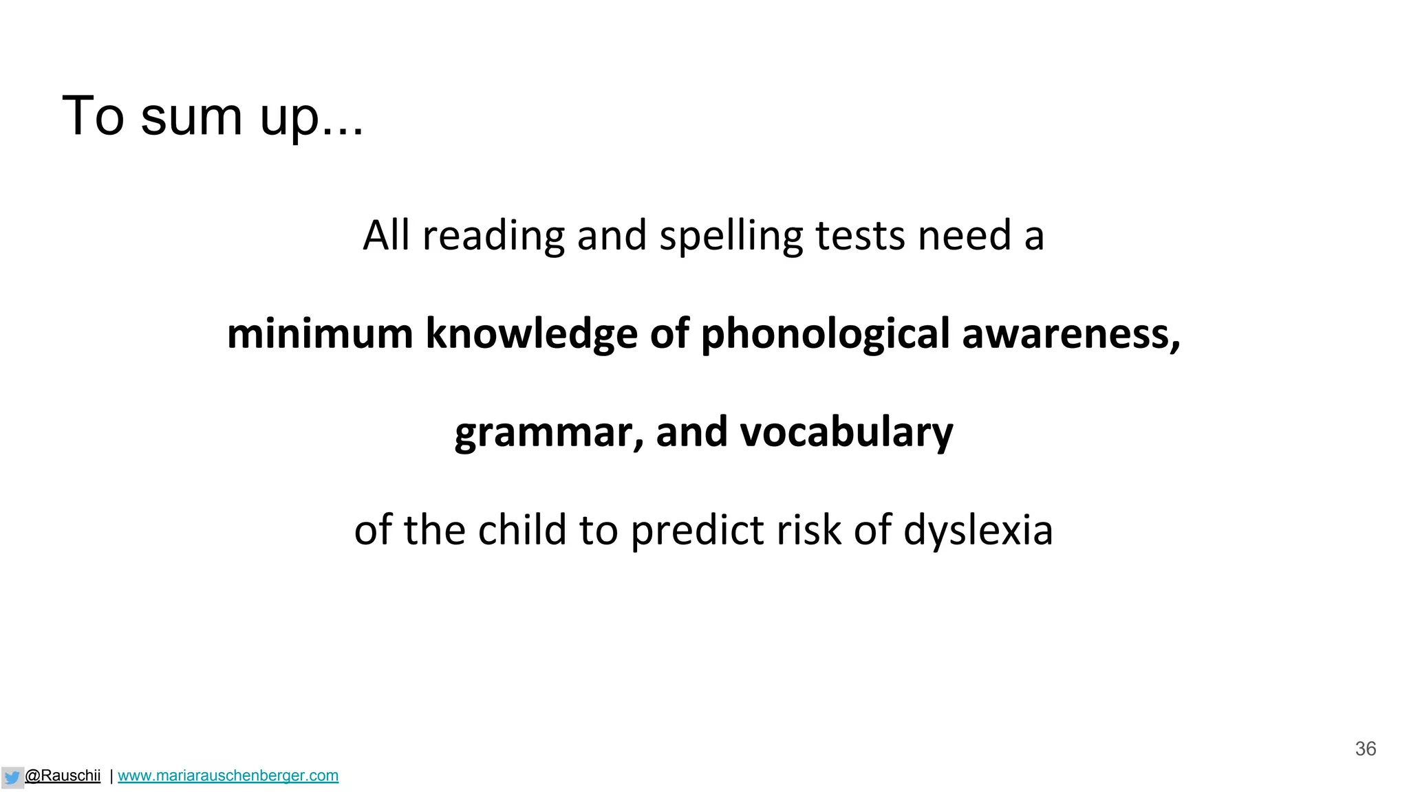 Misconceptions, Neuromyths and Dyslexia | PPT