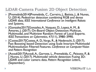 object detection with lidar-camera fusion: survey | PPT
