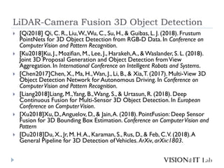 object detection with lidar-camera fusion: survey | PPT