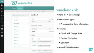 Building a Tax Knowledge base with Plone | PDF