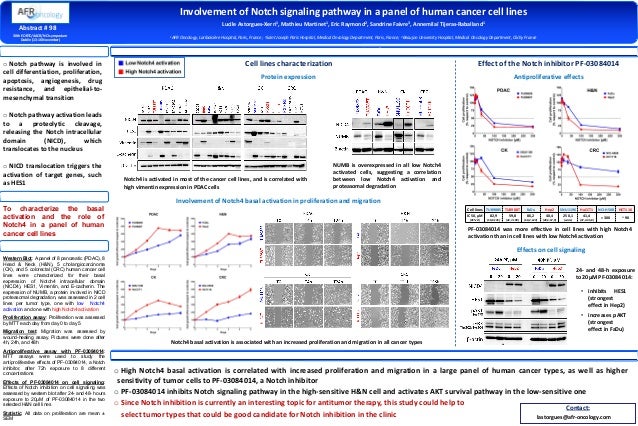 Involvement of Notch signaling pathway in a panel of human cancer cel…