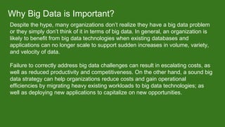 Big Data Platform and Architecture Recommendation | PPT