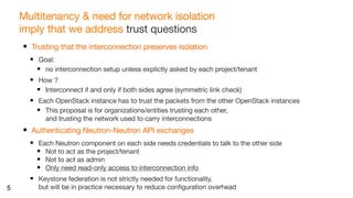Neutron-to-Neutron: interconnecting multiple OpenStack deployments | PDF