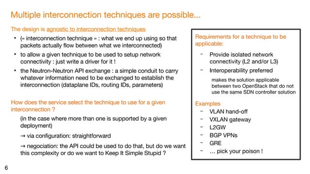 Neutron-to-Neutron: interconnecting multiple OpenStack deployments | PPT