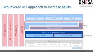 API first Design and Microservices | PDF