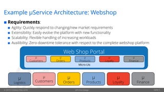 API first Design and Microservices | PDF