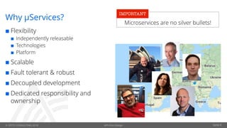 API first Design and Microservices | PDF