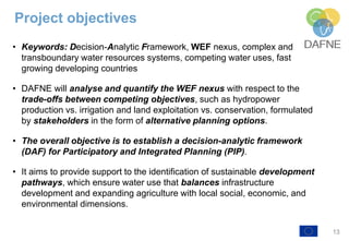 Sustainable Management of the Nexus in Transboundary Systems | PPT