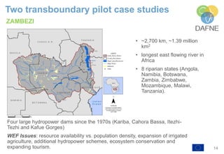 Sustainable Management of the Nexus in Transboundary Systems | PPT