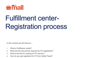 FC registration process | PDF