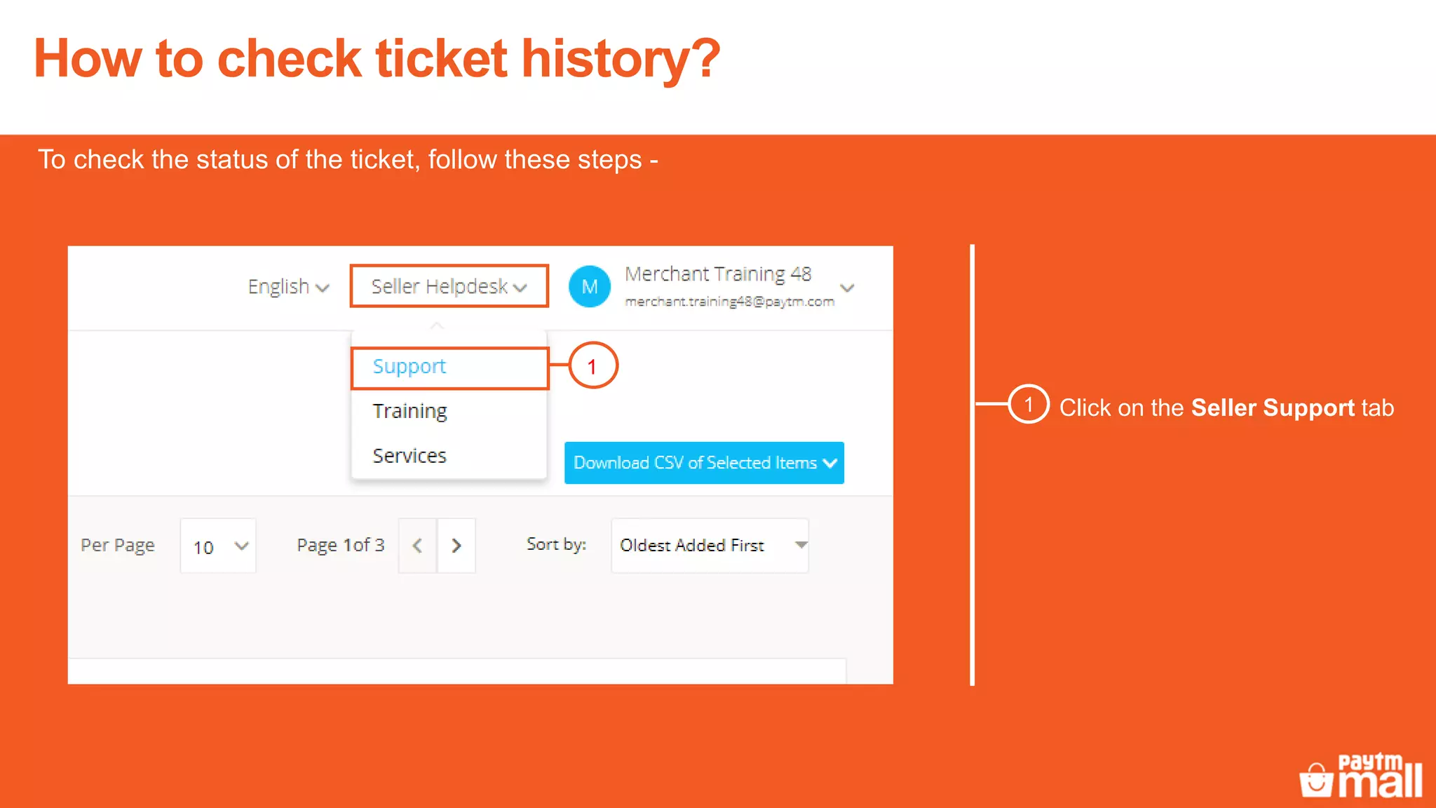 How to raise a ticket and check its status | PDF
