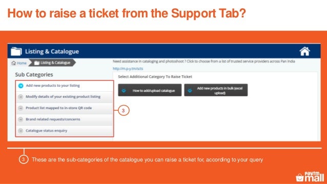 How to raise a ticket and check its status