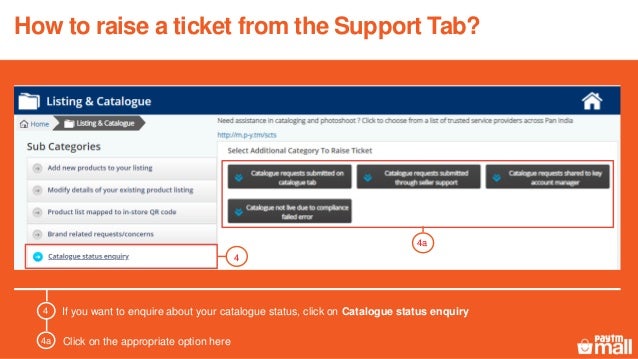 How to raise a ticket and check its status