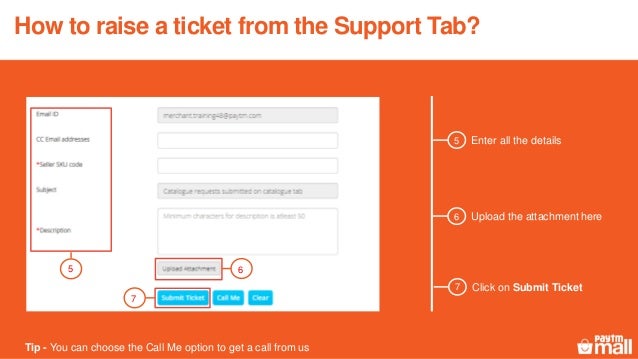 How to raise a ticket and check its status