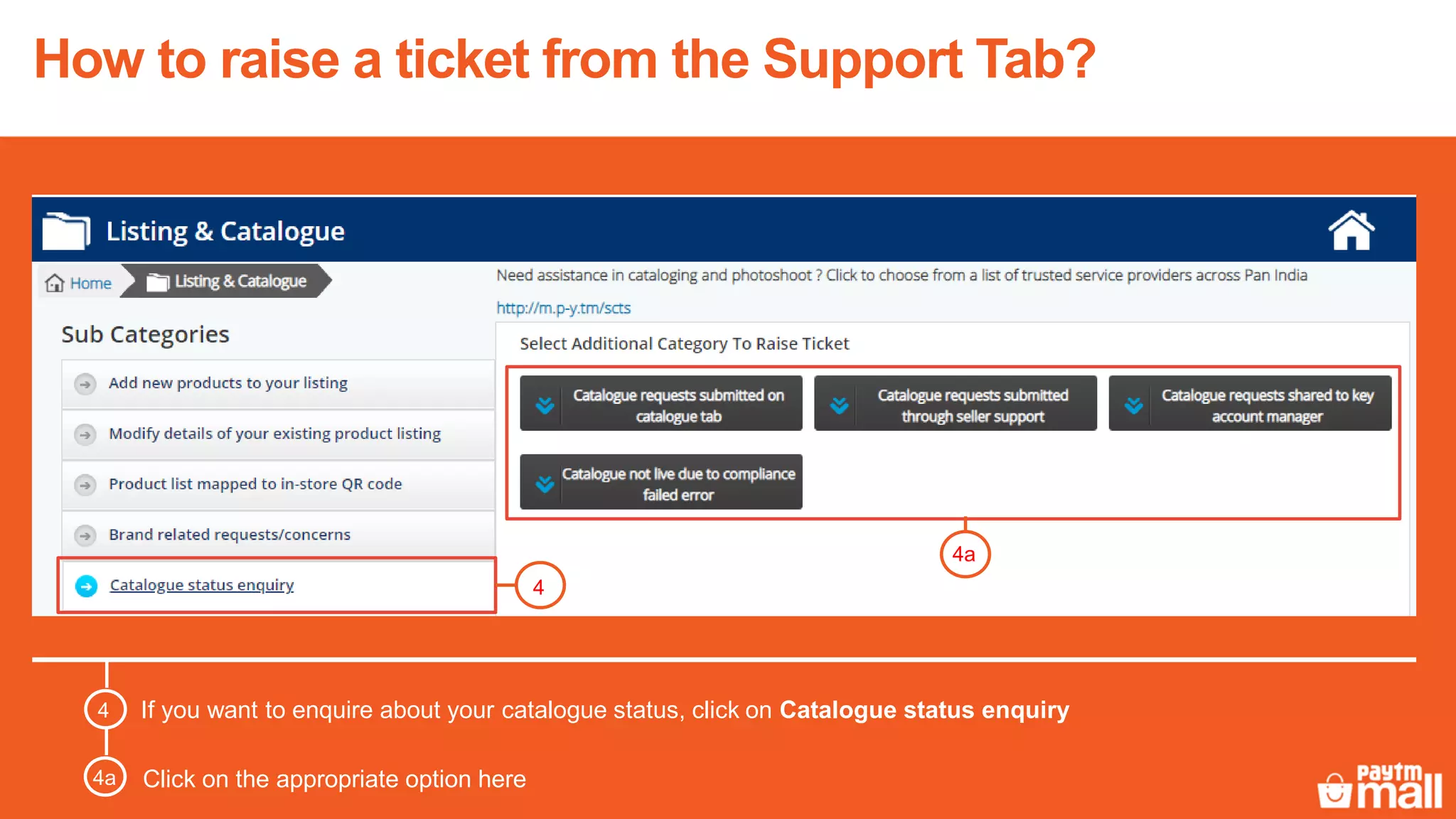 How to raise a ticket and check its status | PPT
