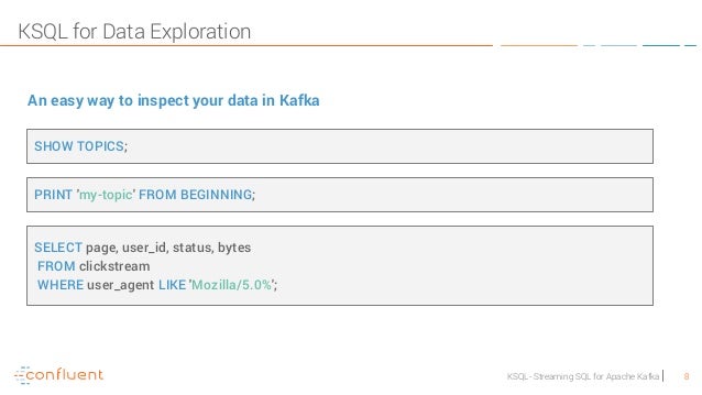 Kai Waehner - KSQL – The Open Source SQL Streaming Engine for Apache