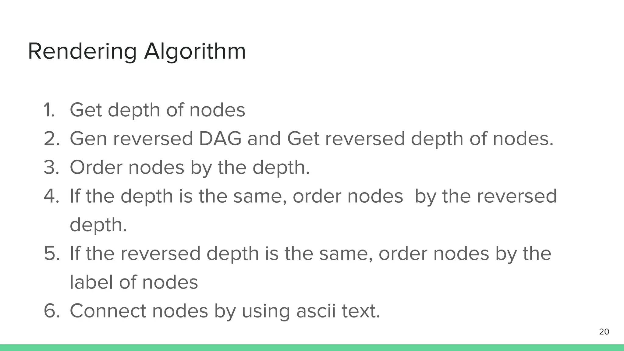 Dataflow Visualization using ASCII DAG | PPTX