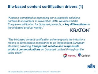 20181204 how bio based content certification can support the plastics ...