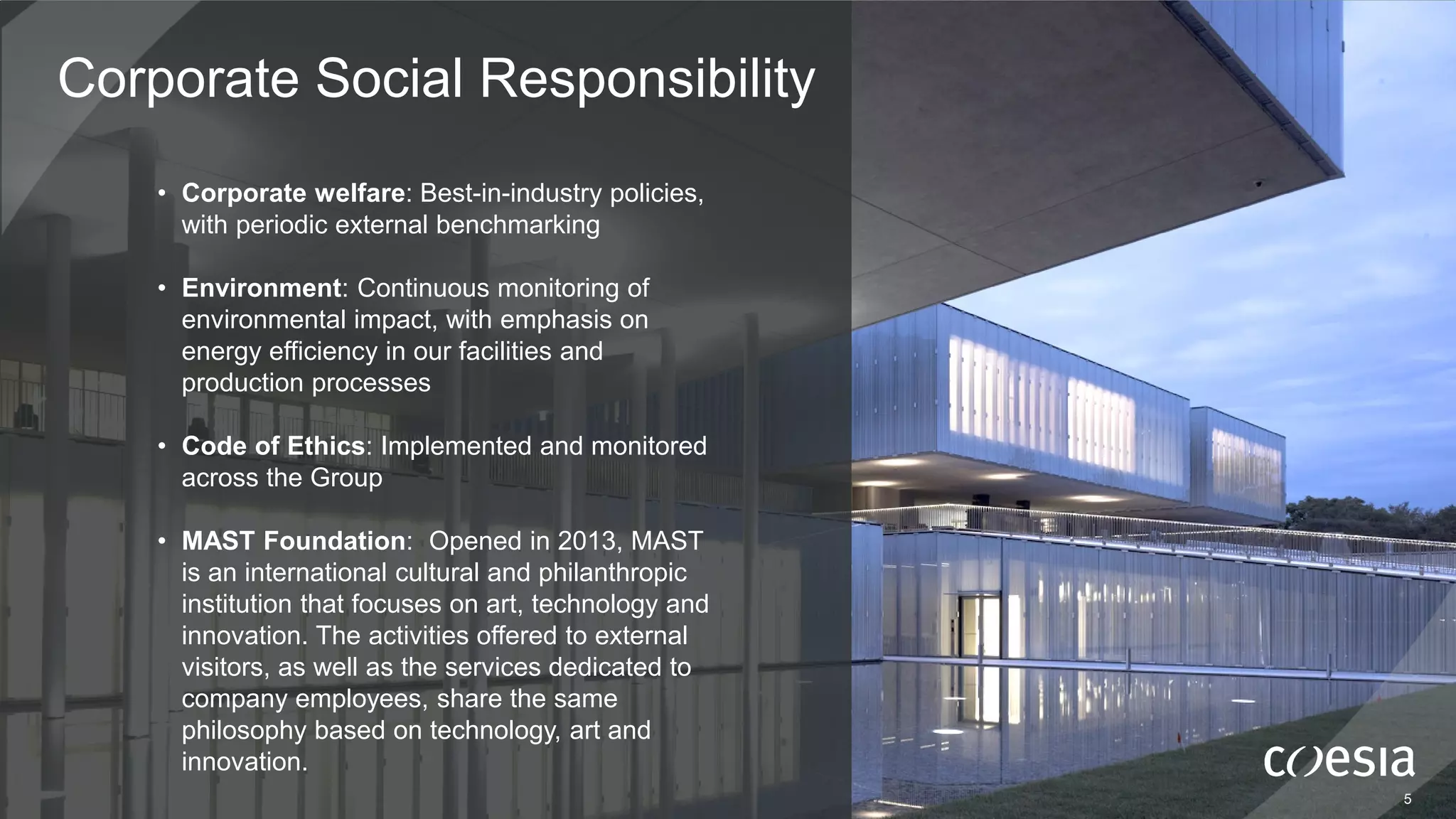 Coesia Corporate overview | PDF