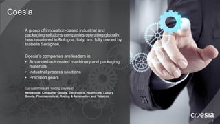 Coesia Corporate overview | PDF