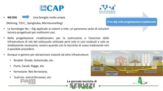 Le tecnologie no-dig: sostenibilità economica, ambientale e sociale ...