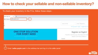 FC- Check non-sellable inventory | PDF