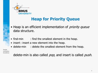Heaps and tries power point this is an educational material | PPTX