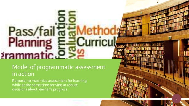 A model for programmatic assessment | PPTX