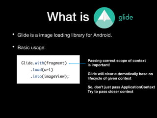 Glide usage tips | PDF