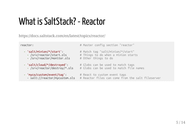 Automating deployments from GitHub using SaltStack | PDF