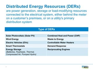 DER Program Overview Presentation | PDF