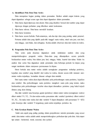 Components of a Time Series/Abshor.Marantika/Kelompok 9 | PDF