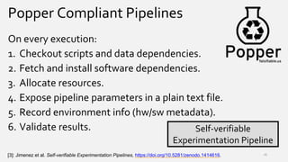 Reproducible, Automated and Portable Computational and Data Science Experimentation Pipelines ...