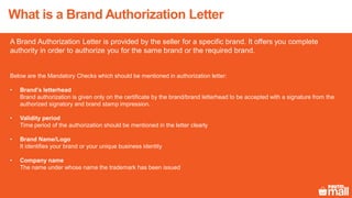 Brand authorization process | PDF