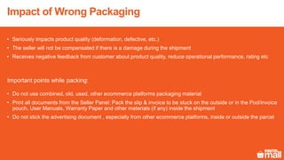 Packaging guidelines for appliances | PPT