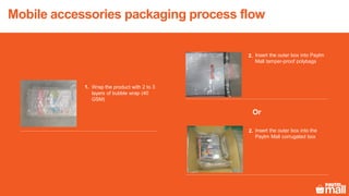 Packaging guidelines for electronics category | PDF