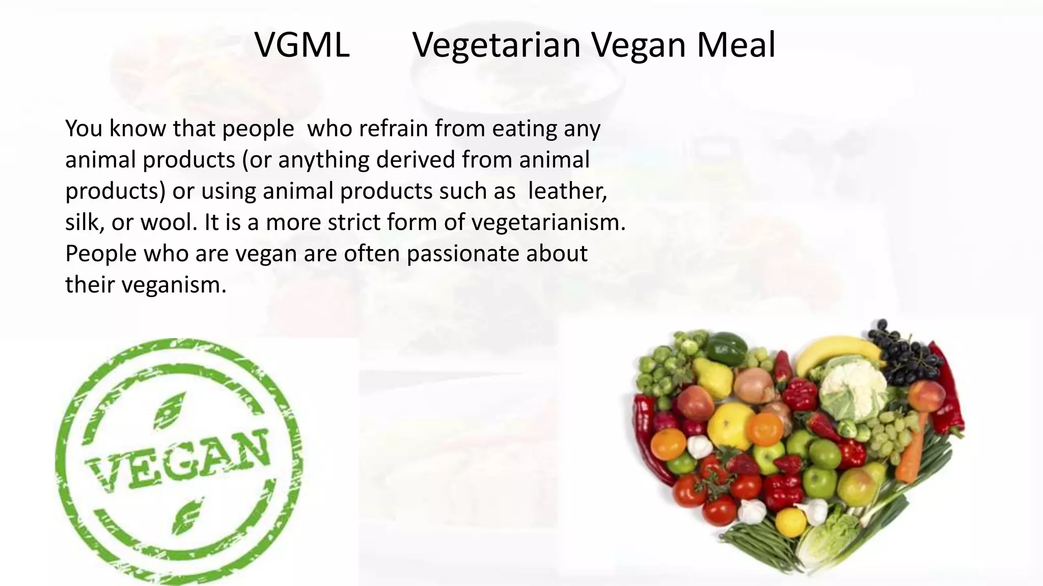 SPML flight catering special meals | PPTX