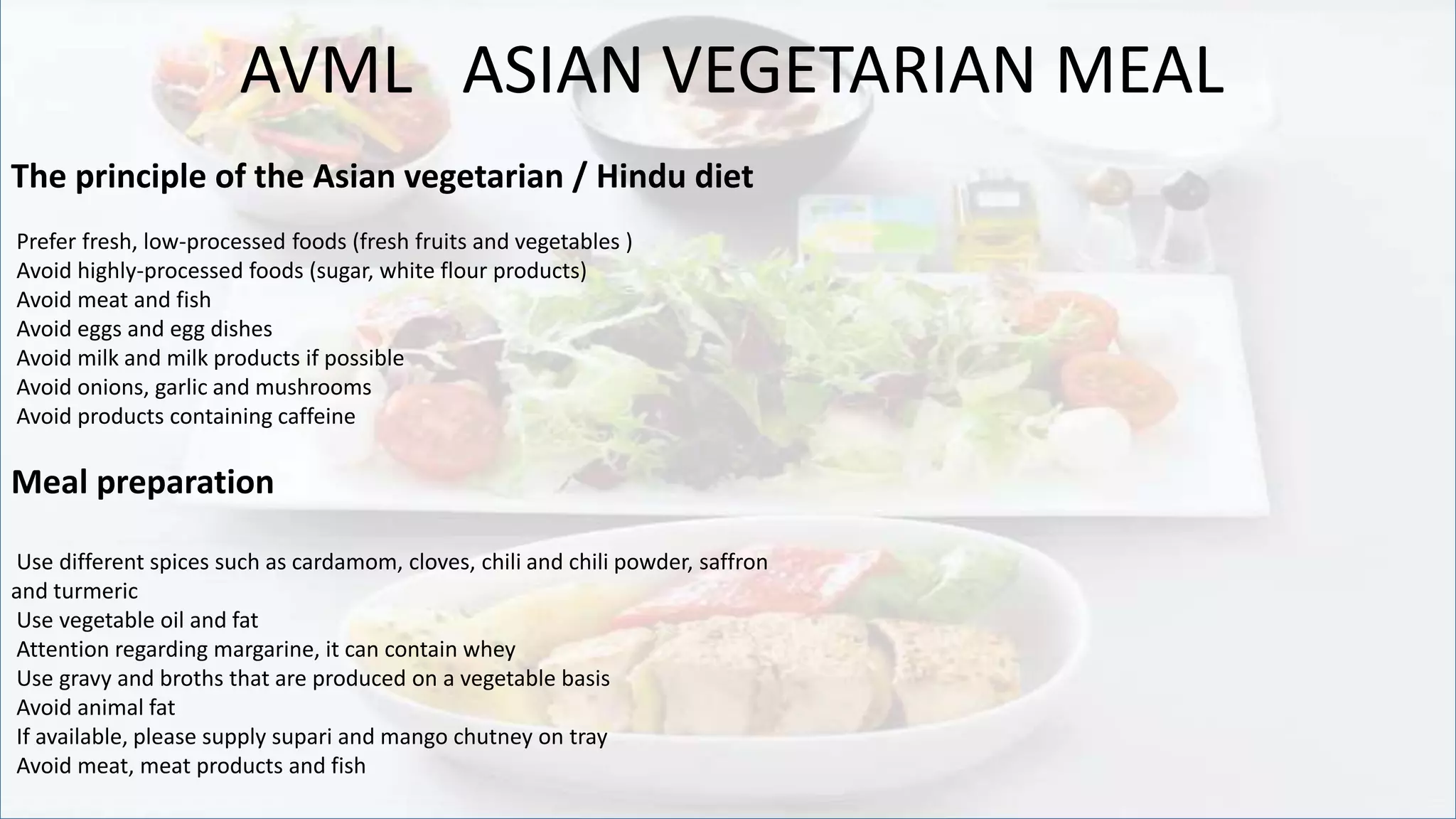 SPML flight catering special meals | PPTX