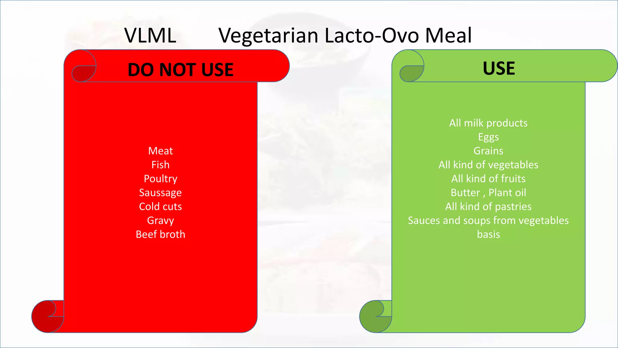 SPML flight catering special meals | PPTX