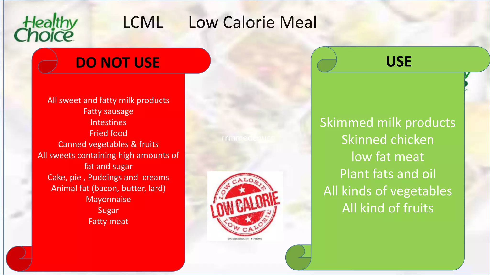 SPML flight catering special meals | PPTX